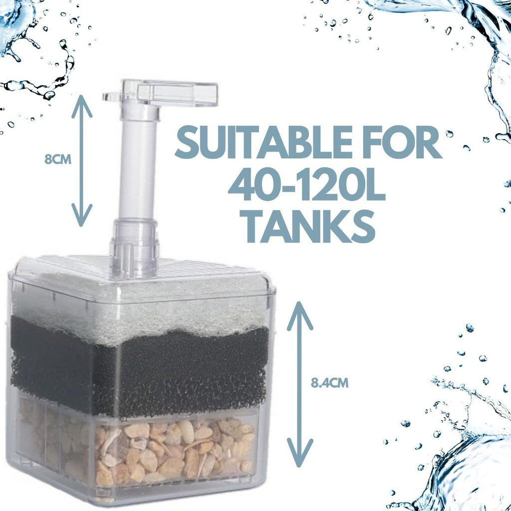 Air Driven Internal Corner Biological Filter | Reefphyto